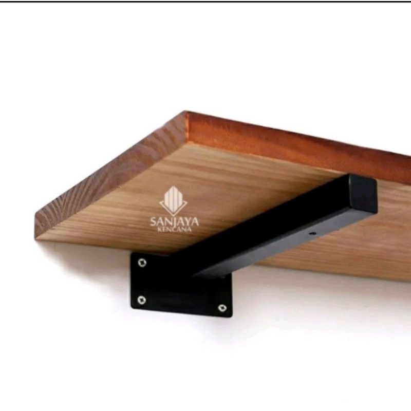 Jual besi siku ambalan rak siku penyangga ambalan besi ambalan dinding ...