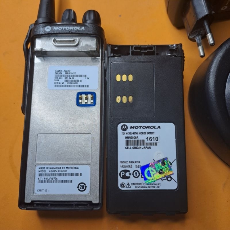 Jual Ht Motorola Ats2500 Frekuensi 800Mhz Trunking Kondisi Bekas Fisik ...
