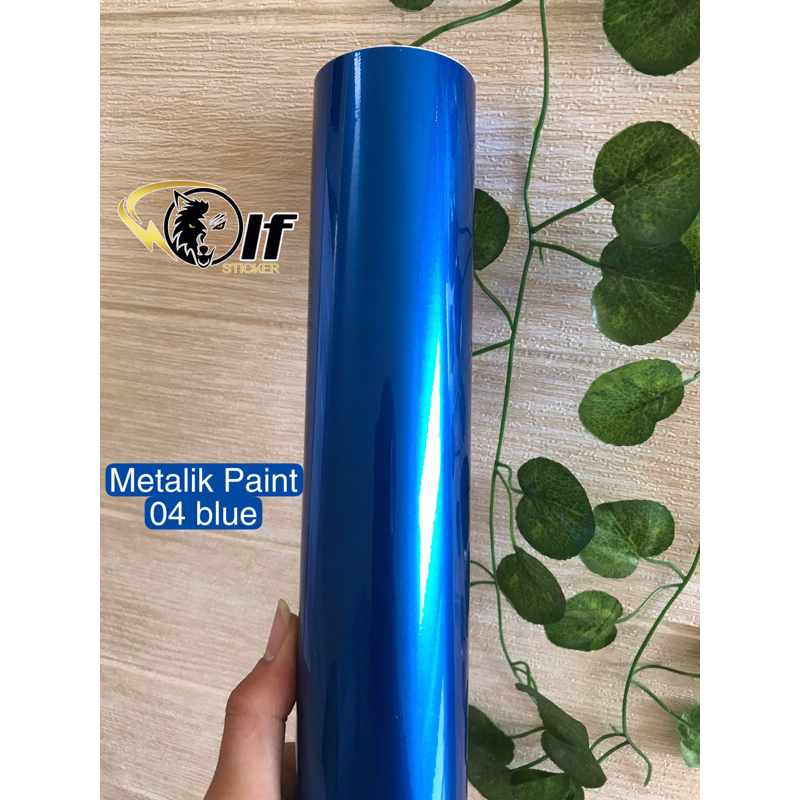 Jual Skotlet biru muda metalik candy glossy profix premium color vinyl ...