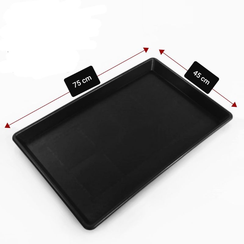 Jual Tatakan/Baki/Tray/Alas Kandang Lipat ukuran 75x45x3.5 cm | Shopee ...