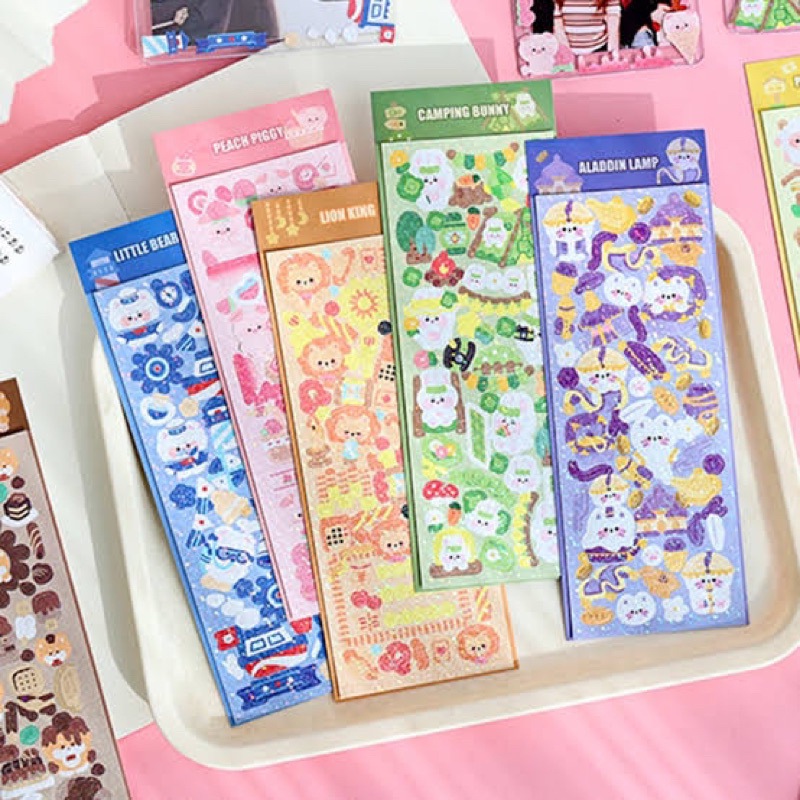 Jual Stiker hologram panjang isi 2 sampai 20 pcs || stiker buat ...