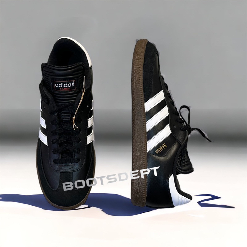 Jual Adidas Samba Classic - Black/White (100% Authentic) | Shopee Indonesia