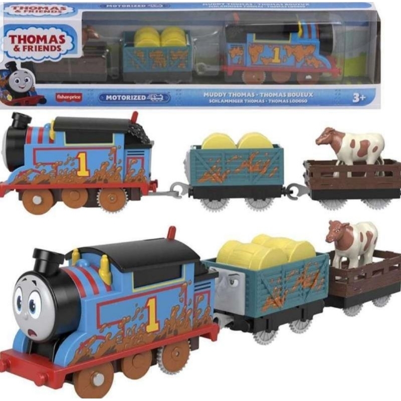 Jual Fisher Price - Thomas & Friends Muddy Farm Thomas Motorized ...