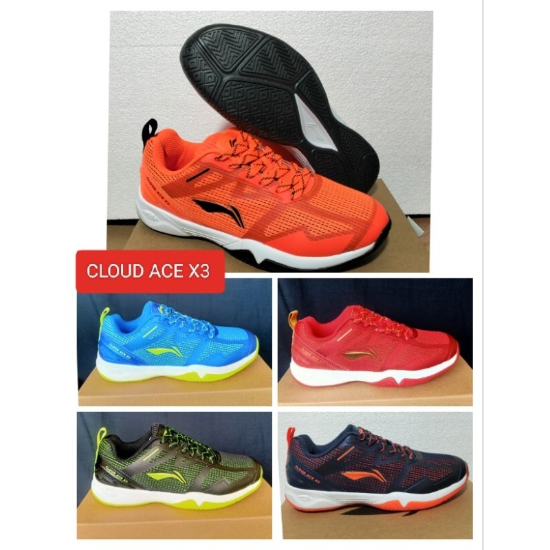 Jual sepatu Li-Ning CLOUD ACE X3 original | Shopee Indonesia