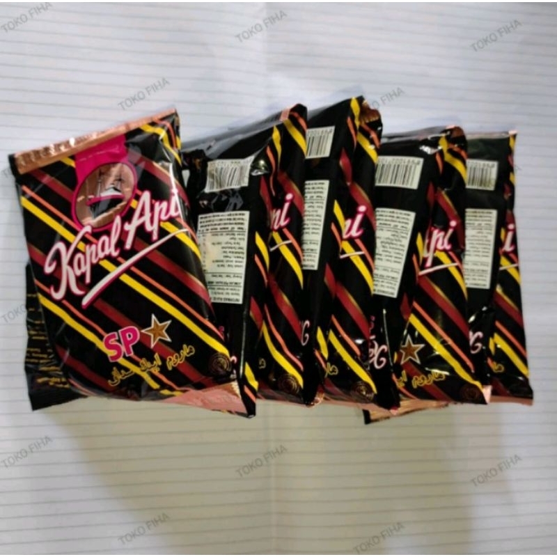 Jual KOPI KAPAL API SP BINTANG RENCENG 10 X 70 gr | Shopee Indonesia