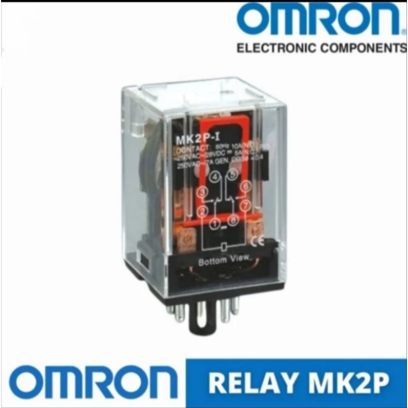 Jual RELAY OMRON MK2P 220V 8PIN - MK2P | Shopee Indonesia
