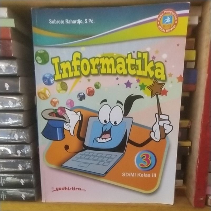 Jual buku Informatika kelas 3 SD penerbit Yudhistira kurikulum 2013 ...