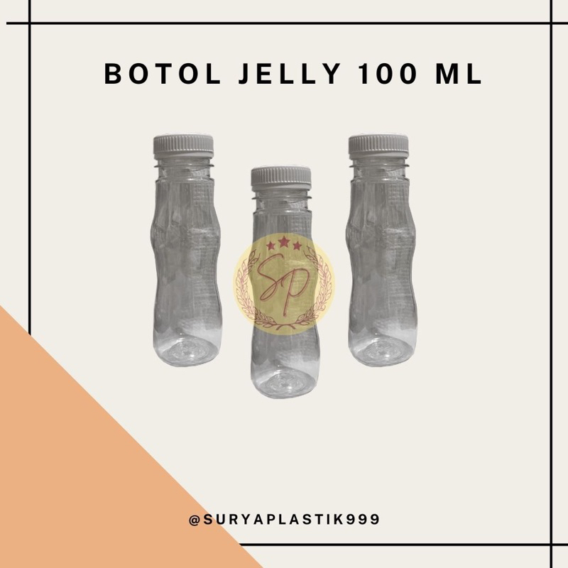 Jual BOTOL JELLY/BOTOL KEMASAN 100 ML/150 ML @10 PCS | Shopee Indonesia