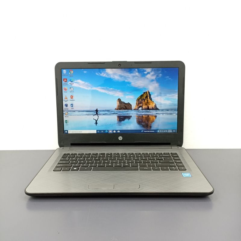 Jual LAPTOP HP 14-AC001TU INTEL CELERON N3050 4GB SSD 128GB | Shopee ...