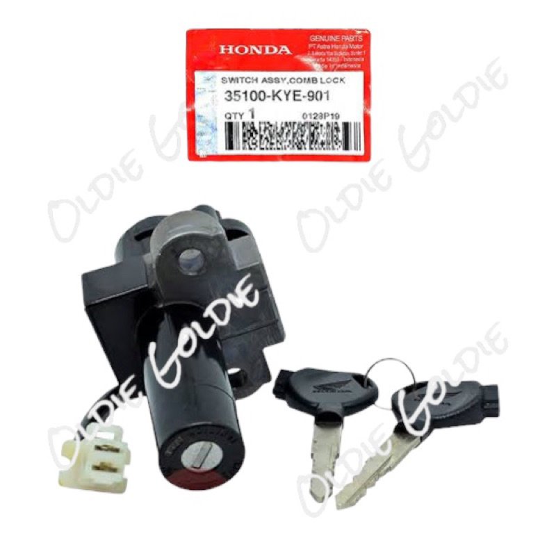 Jual 35100-KYE-901 Kunci Kontak Switch Assy Comb & Lock CB150 Verza ...