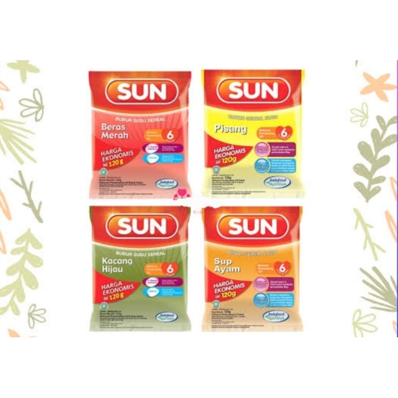 Jual Bubur Sun Ekonomis 120 GR || Bubur Susu Mpasi || Makanan Sugar ...