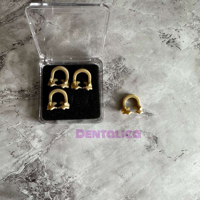 Jual Dental clamp rubber dam / soft clamp | Shopee Indonesia