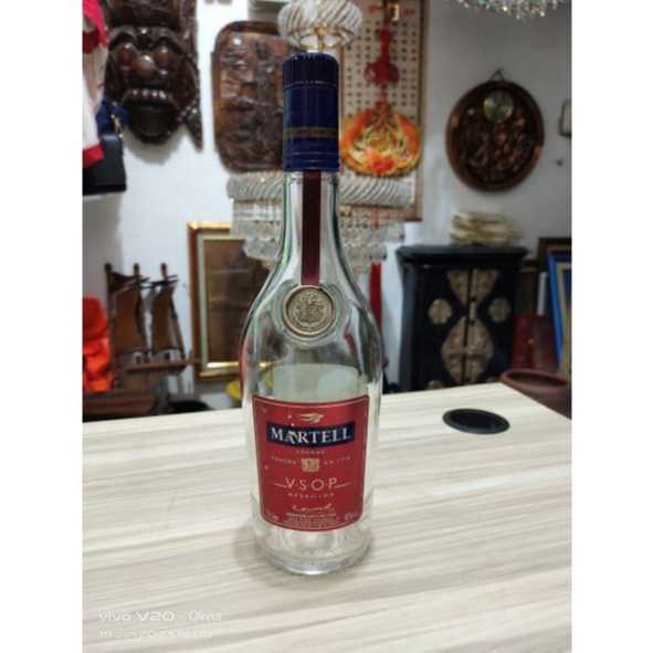Jual Botol Kosong Bekas Martel VSOP 700ML | Shopee Indonesia