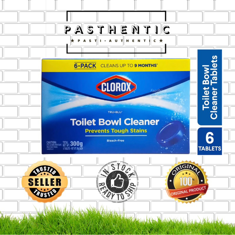 Jual Clorox Tru Blu Toilet Bowl Cleaner Pembersih Toilet WC - Isi 6 ...