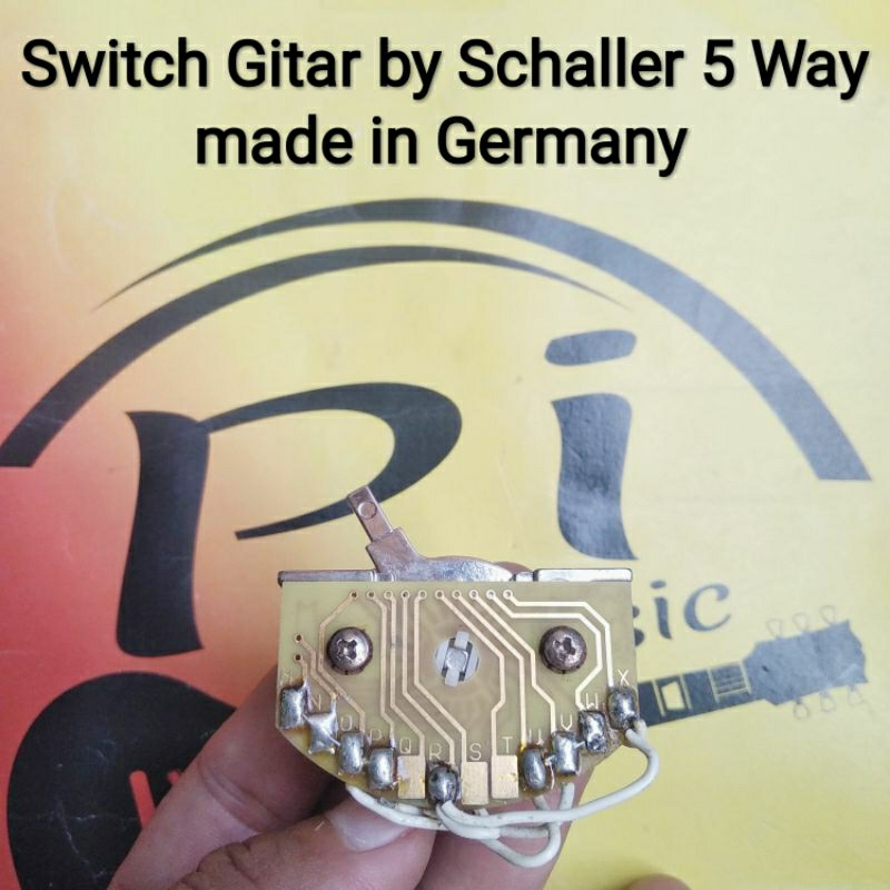 Jual Switch Gitar Schaller. Switch Schaller 5 Way | Shopee Indonesia