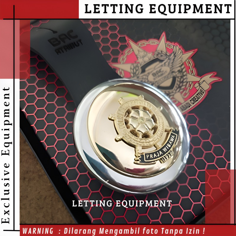 Jual Tanda Jabatan satpol pp Kabid Kabupaten Pol PP gold Atribut Satpol ...