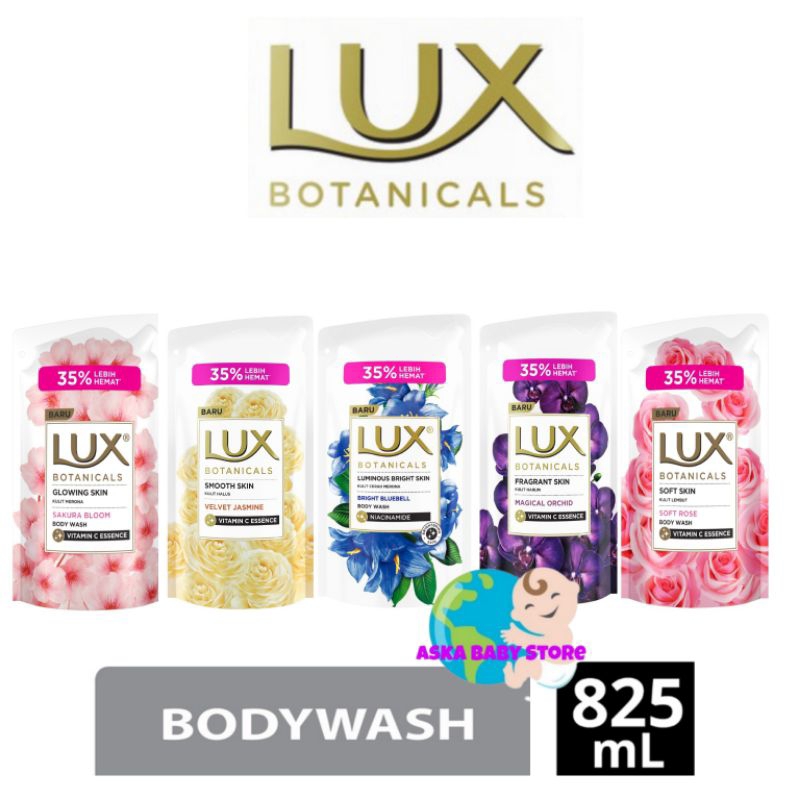 Jual Lux Botanical Body Wash 825ml / Sabun Cair Lux All Varians | Shopee Indonesia