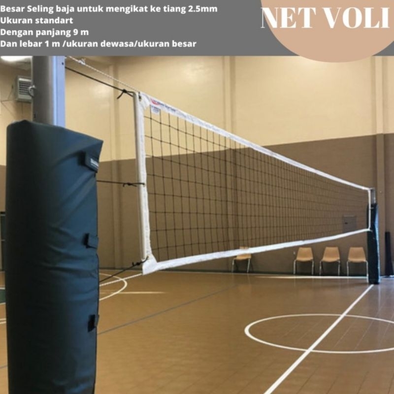 Jual Net voli original MIKASA sling baja net voli murah | Shopee Indonesia