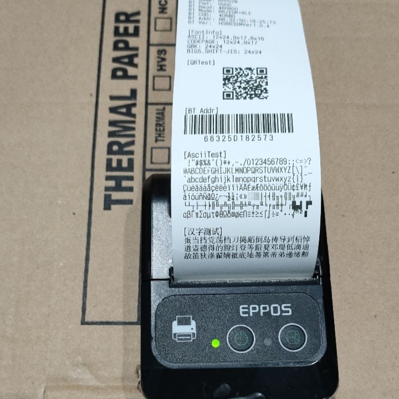 Jual KERTAS THERMAL EDC 58X30/57X30 ISI 10 ROLL | Shopee Indonesia