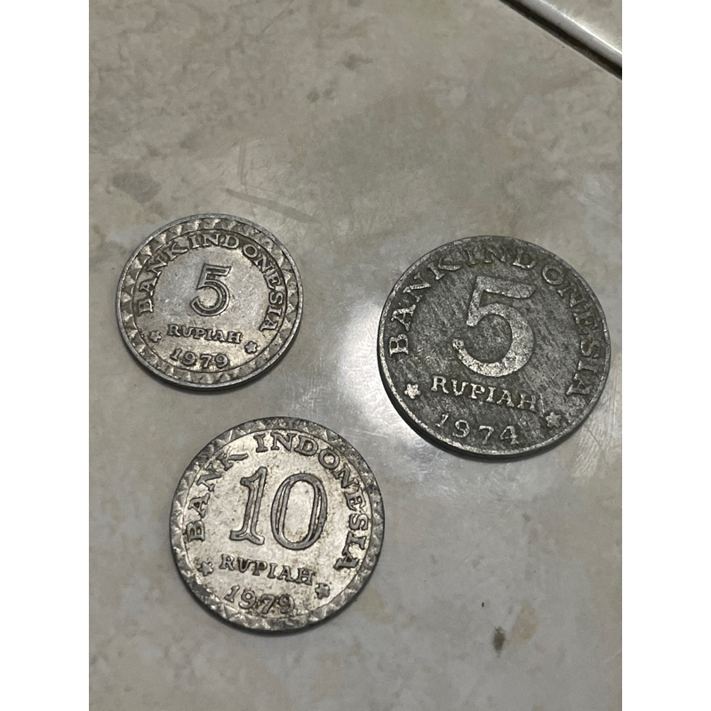 Jual koin kuno paket 20 rupiah (5, 5, 10) | Shopee Indonesia