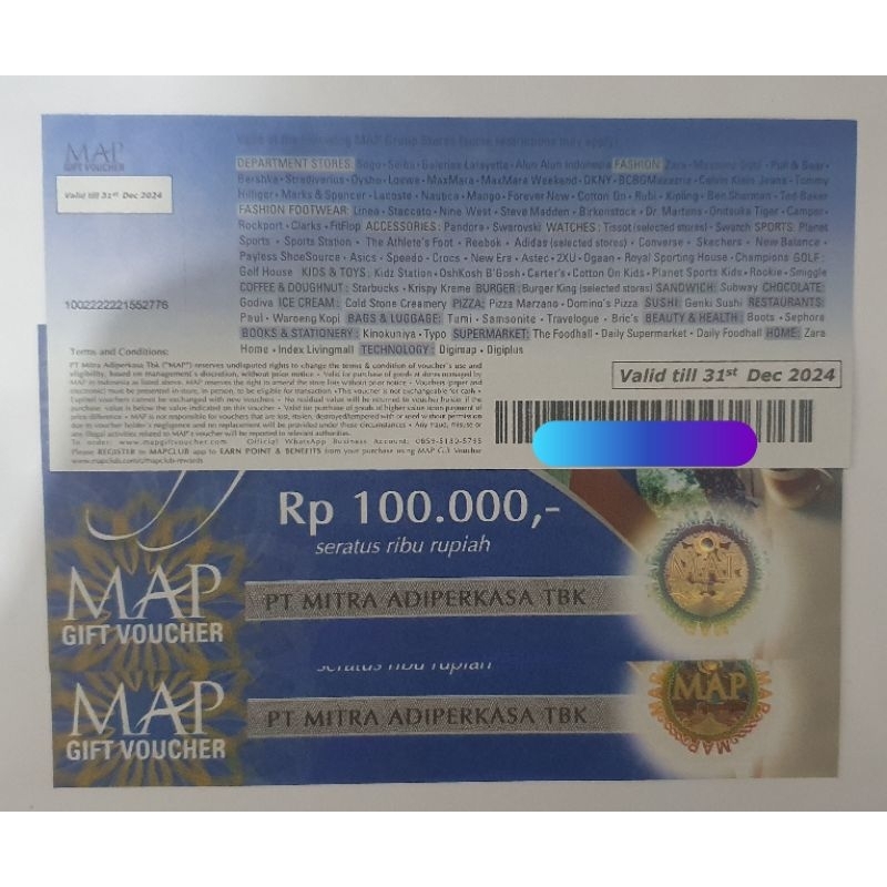 Jual Voucher MAP | Shopee Indonesia
