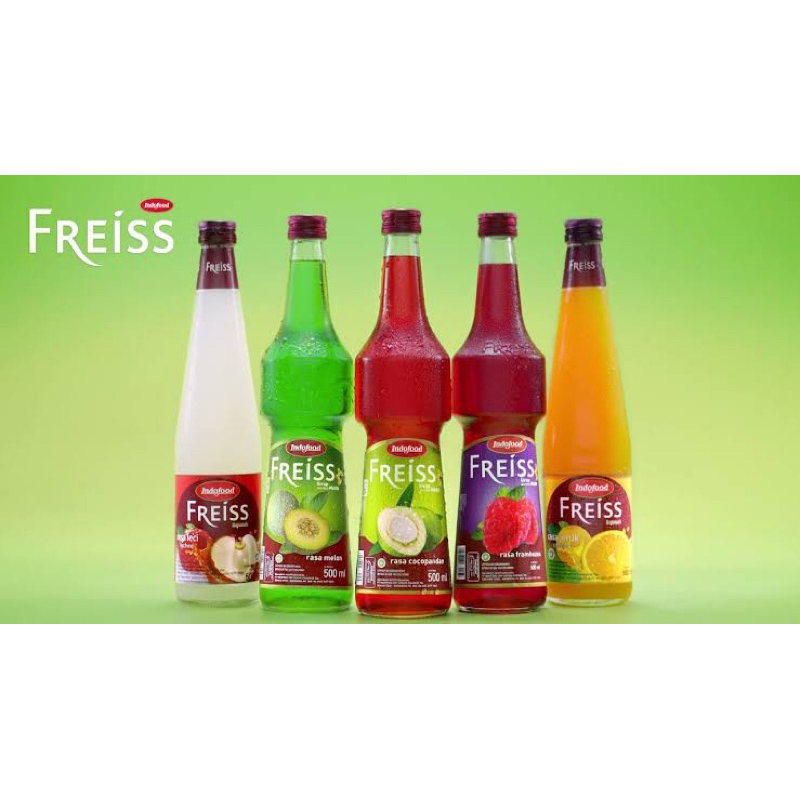 Jual Freiss Syrup Squash Indofood All Varian Cocopandan Melon Leci ...