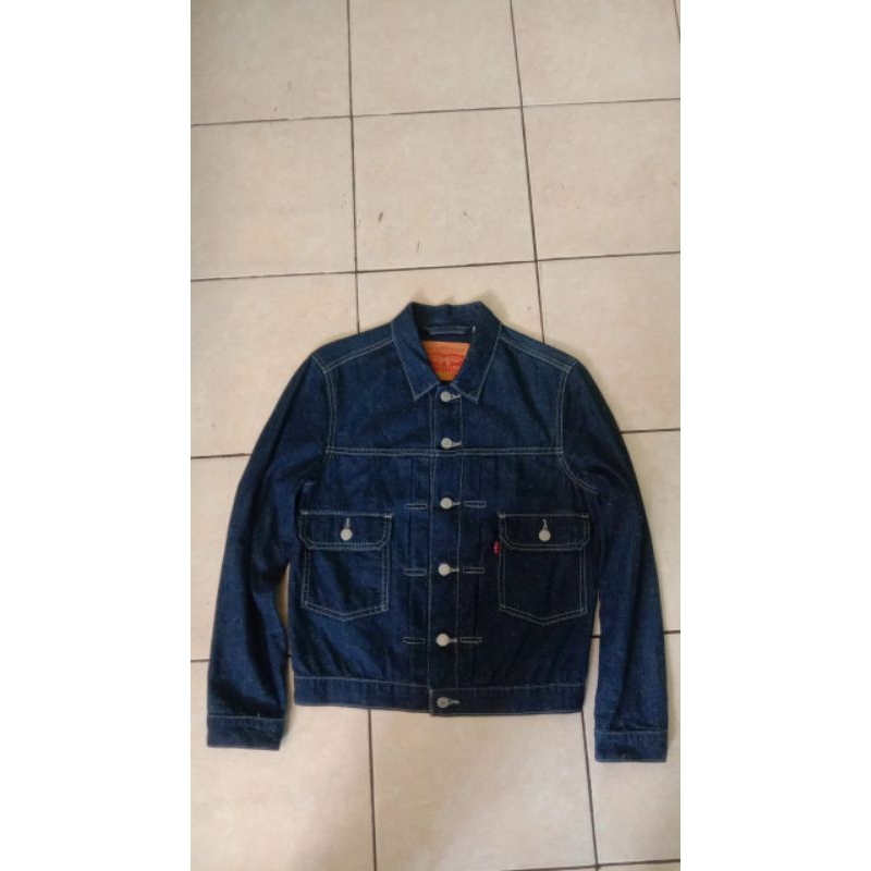 Jual jaket levis/trucker levis type II/trucker levis/trucker denim ...