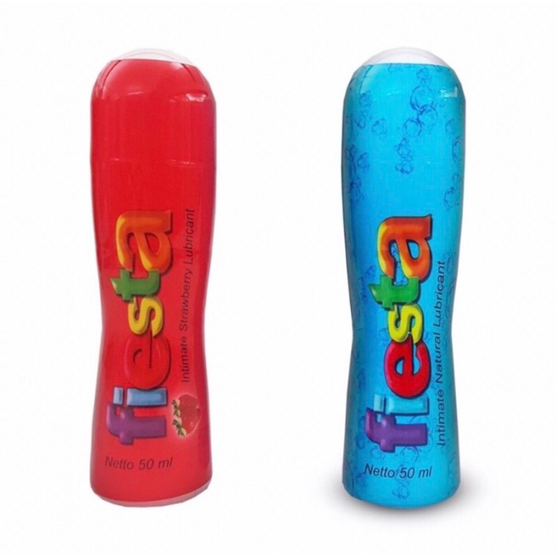 Jual Fiesta Lubricant Original / Strawberry Pelumas Pria & Wanita - 50 ...