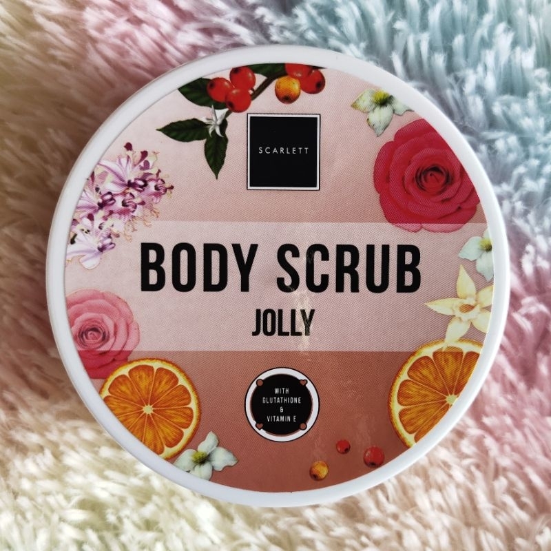 Jual SCARLETT Body Scrub Jolly - 250 ml (NEW) | Shopee Indonesia