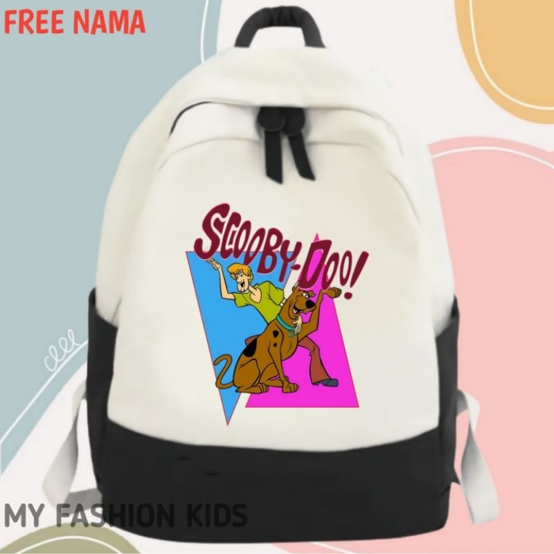 Jual Tas Ransel Backpack Anak Sekolah Custom Gambar Scooby Doo Unisex ...