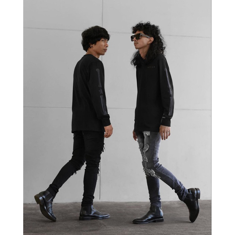 Jual Rucas Season 12 | Rucas Season 11 Grey Caviar Leather Jeans ...