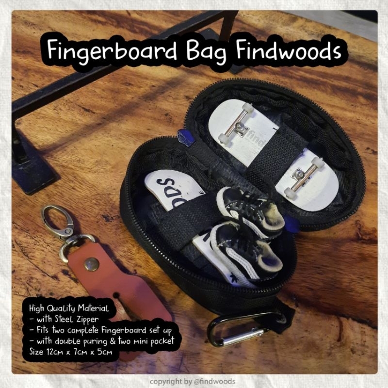 Jual Fingerboard Bag Tas Fingerboard Findwoods | Shopee Indonesia