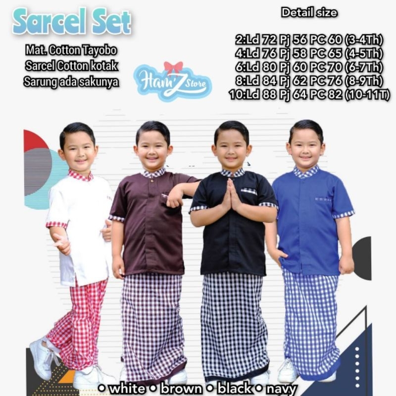 Jual SARCEL SET / YUNUS / IBNU | Shopee Indonesia