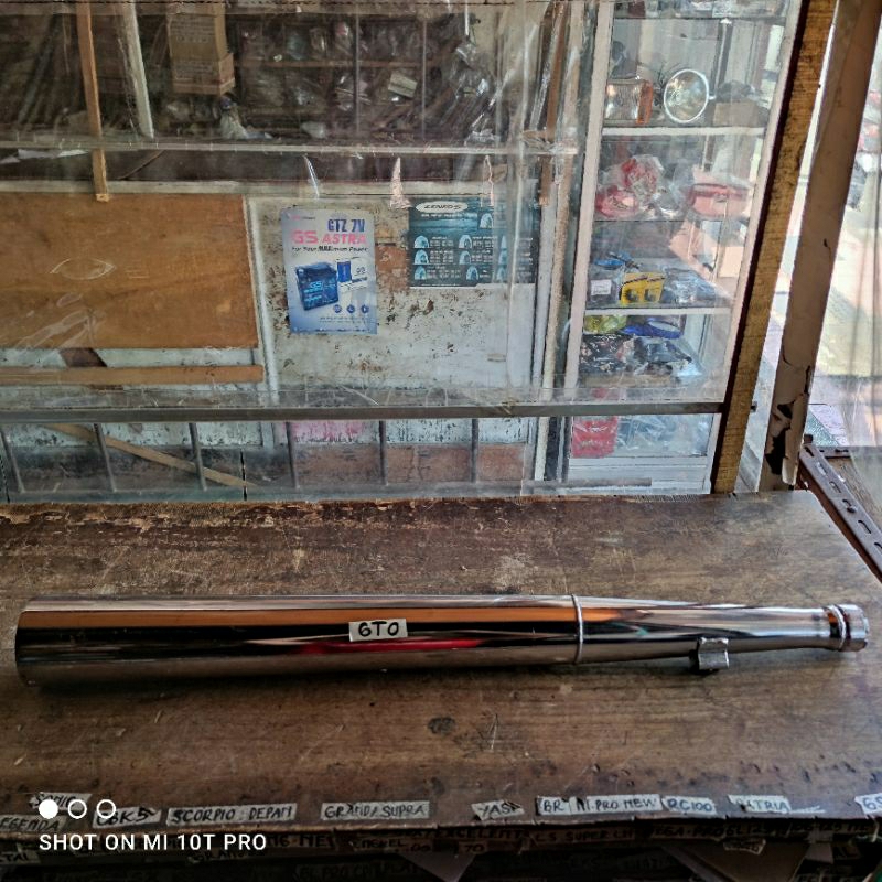 Jual Knalpot Kawasaki Binter GTO Old Original Kawasaki Japan | Shopee ...