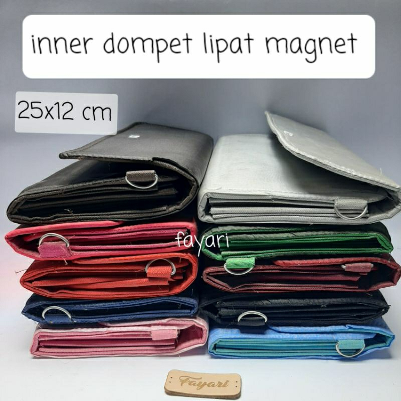 Jual Inner Dompet Lipat Magnet - 25x12 cm | Shopee Indonesia