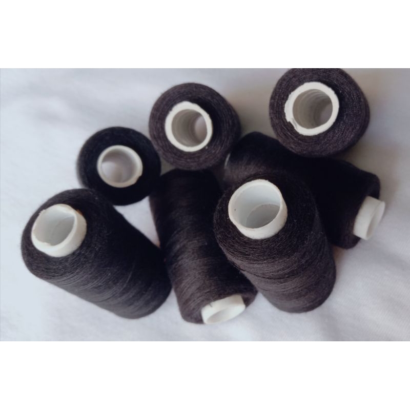 Jual Benang Jahit hitam Murah/harga lusinan/harga 12pcs | Shopee Indonesia