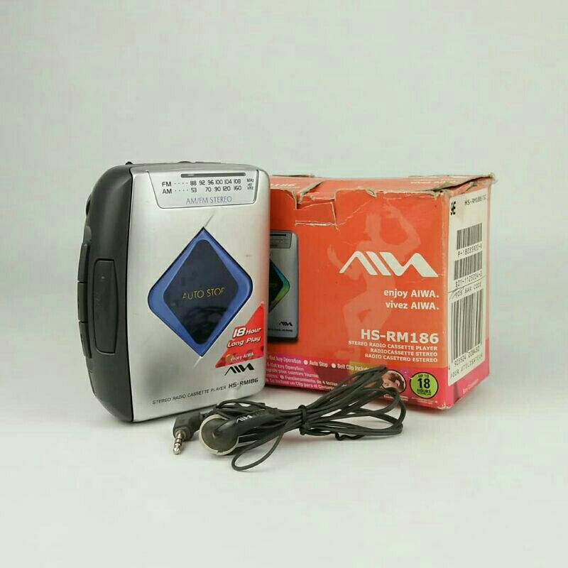 Jual WALKMAN AIWA HS-RM186 | Shopee Indonesia