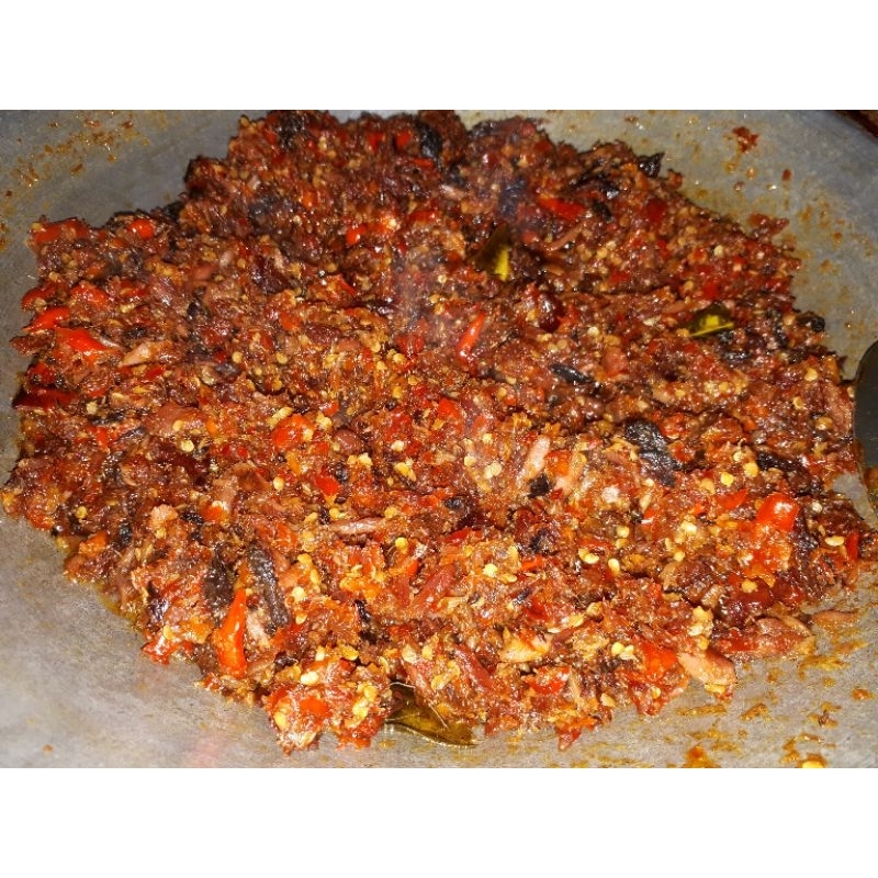 Jual Sambal Cakalang Fufu/asap khas manado, cakalang rica, cakalang ...