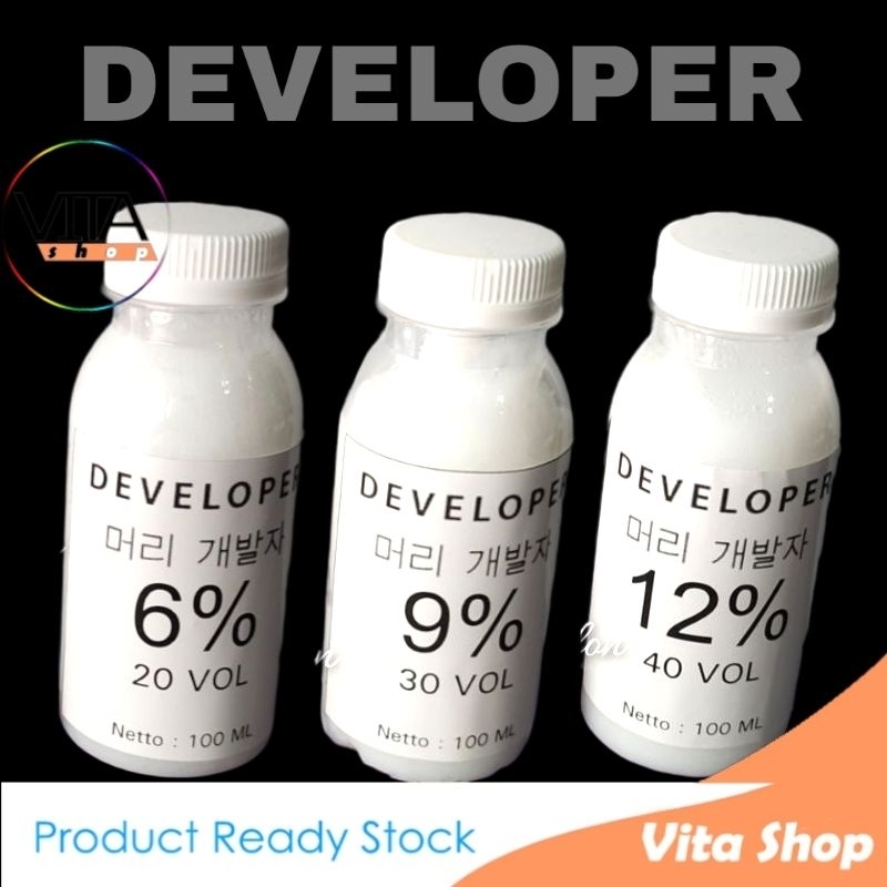 Jual Developer Perixode Oxidant Cream Share In Jare 100ml 6% 9% 12% ...