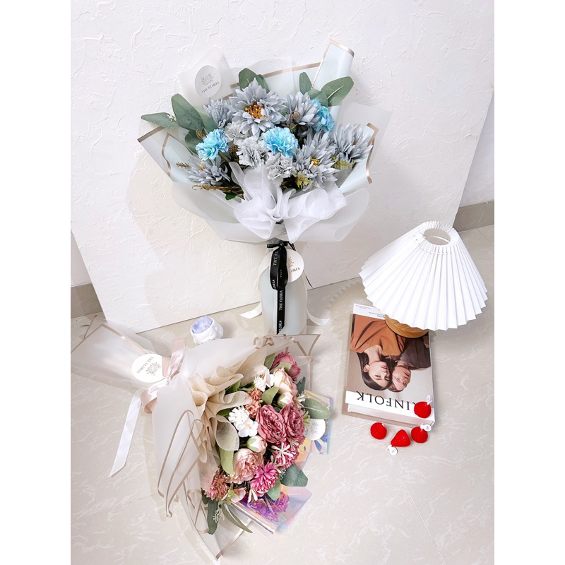 Jual ADELINE BOUQUET- ARTIFICIAL BOUQUET - BUKET BUNGA PALSU - BUKET ...