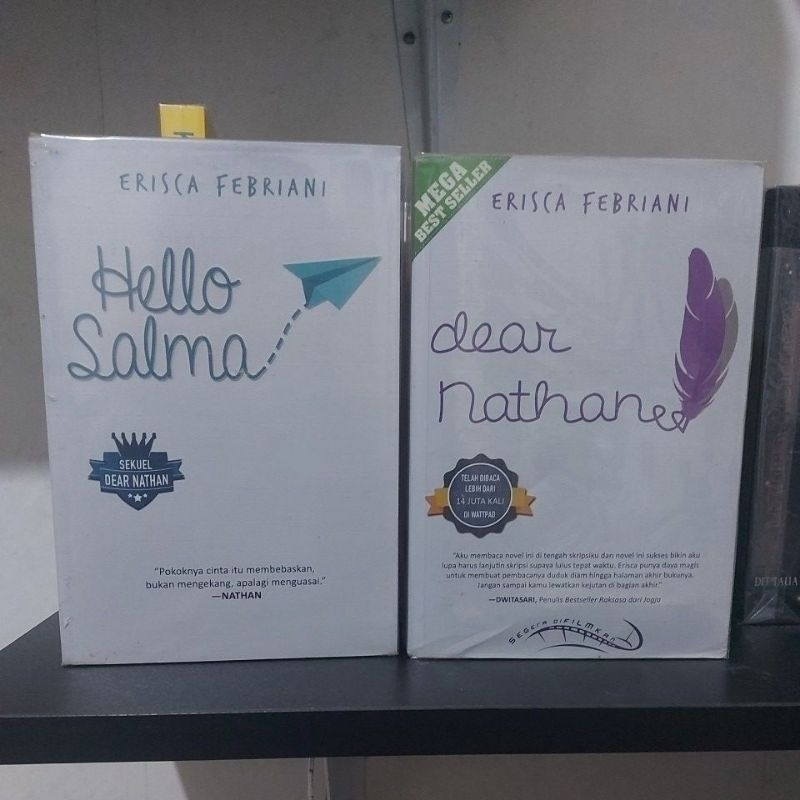 Jual buku preloved erisca febriani dear nathan hello salma | Shopee Indonesia