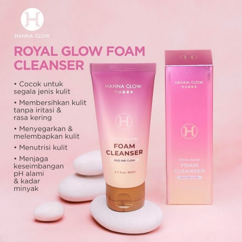 Jual Hanna Glow Cleanser 80ml / Hanna Glow Foam Cleanser 80ml / Sabun Wajah Hanna Glow | Shopee ...
