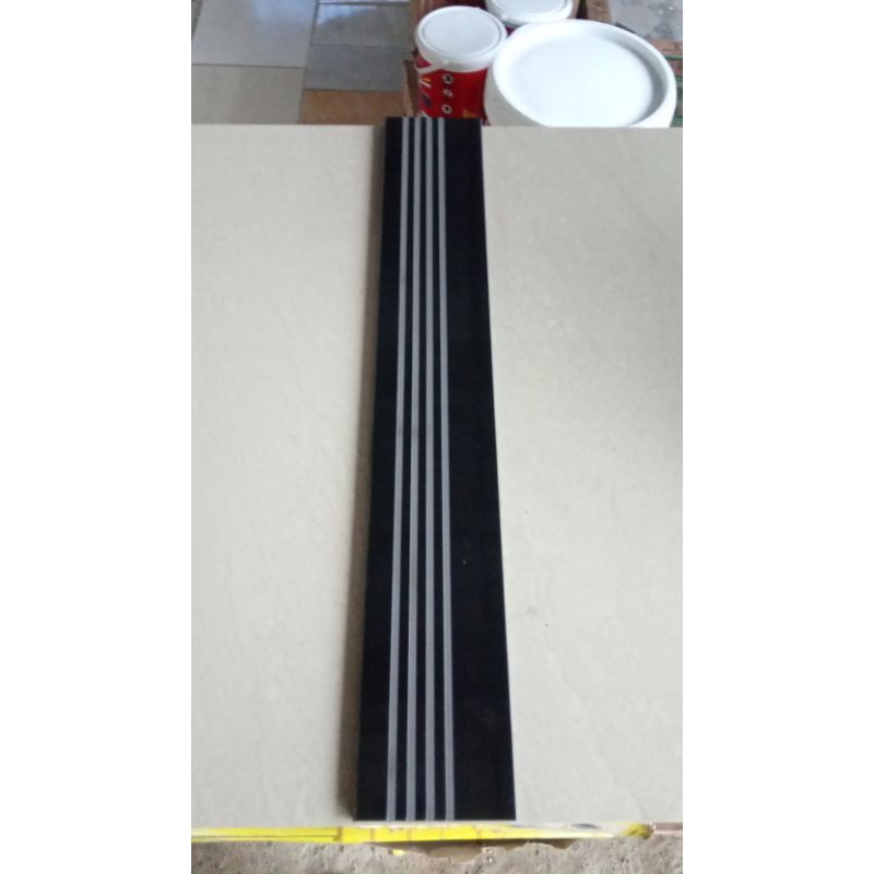 Jual Step Nosing untuk tangga bahan granit ukuran 10x60cm - Black ...