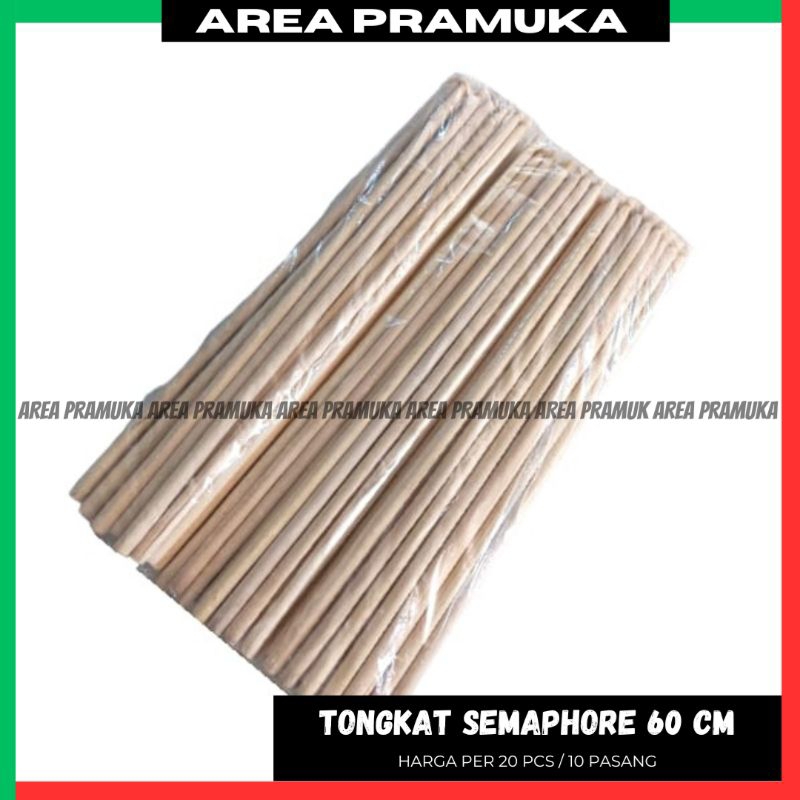 Jual Tongkat semaphore perkodi 20 pcs / 10 pasang | Shopee Indonesia
