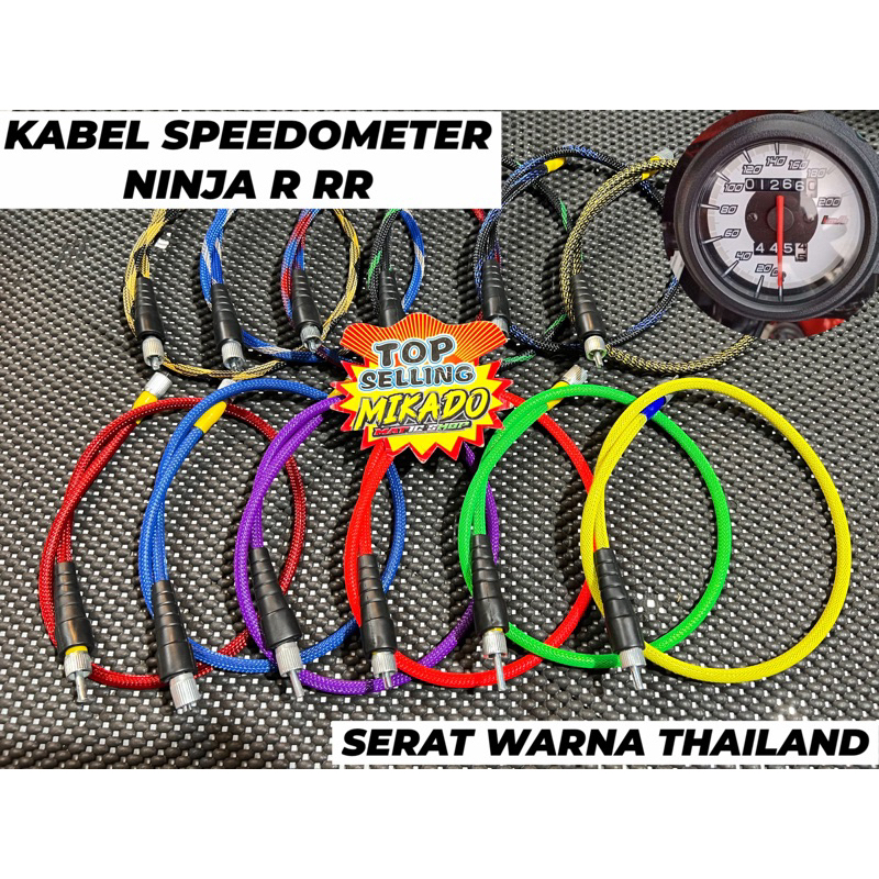 Jual KABEL SPEEDOMETER NINJA SS R RR OLD NEW KIS SPEEDO ORIGINAL ...