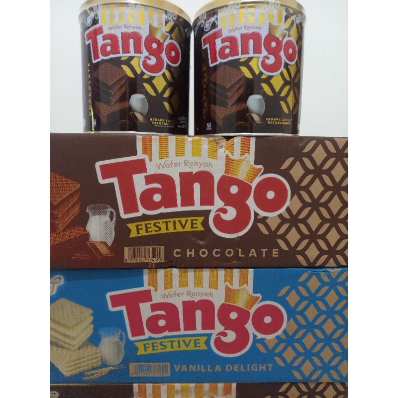 Jual tango kaleng coklat vanila terbaru |nabati kaleng | Shopee Indonesia