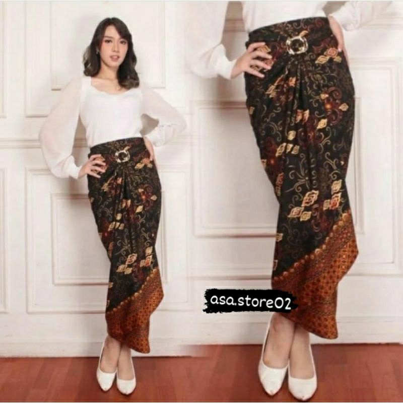 Jual Rok Lilit Batik FREE RING BELT/ROK LILIT Kebaya/Rok Wisuda/Jarik ...