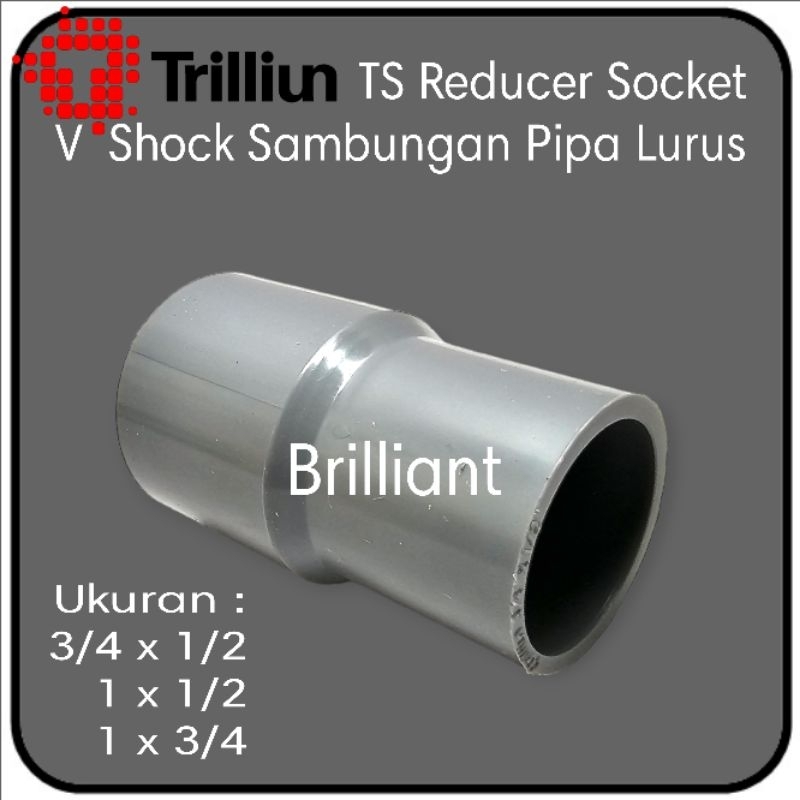 Jual TS Reducer Socket - Sambungan Pipa PVC Model Lurus | Shopee Indonesia
