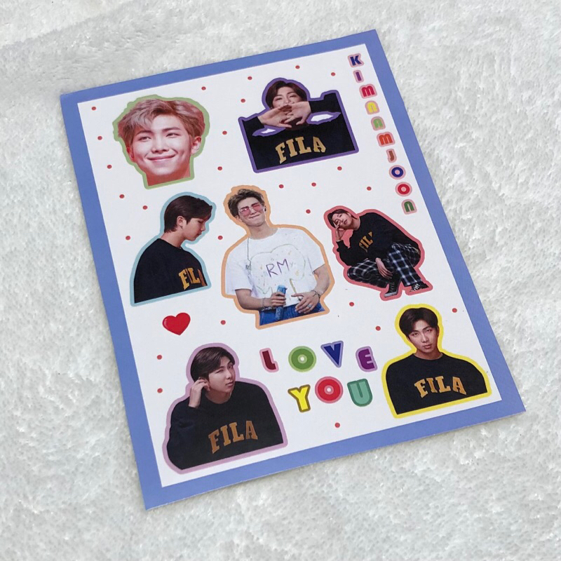 Jual Stiker kpop // Bangtan/ EXO/ NCT Dream/ Stiker custom/ Freebies ...