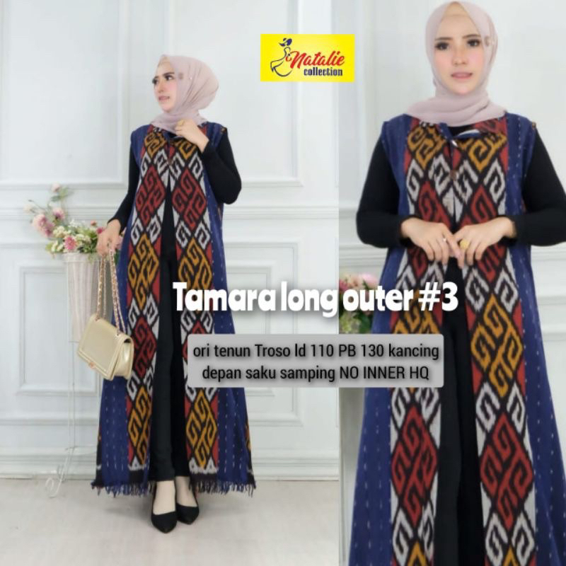 Jual vest rompi panjang batik tenun original | Shopee Indonesia